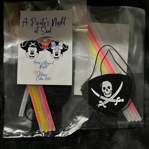 Pirate Night Fish Extender or Pixie Dust Gifts. Set of 5 - Etsy