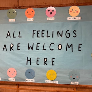 How Are You Feeling SEL Bulletin Board Digital Download, Social ...