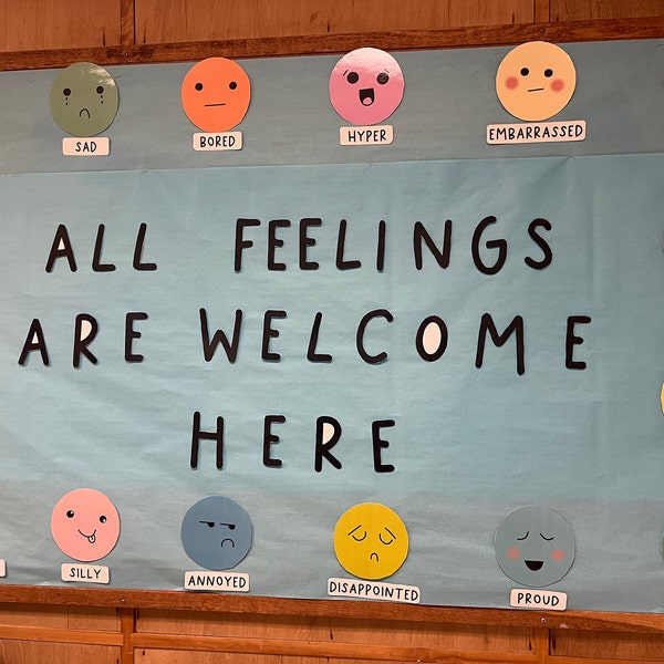 How Are You Feeling? SEL Bulletin Board | Digital Download, Social ...