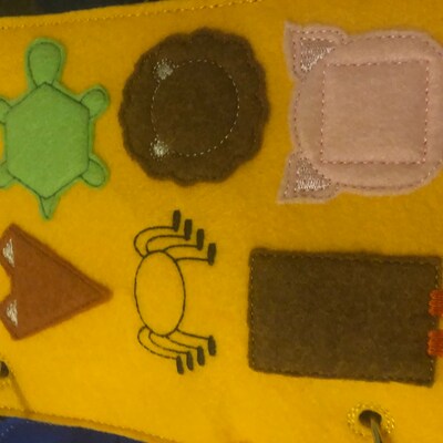 Customized Quiet Busy Book Covers Childrens Learning Toddler Learning ...