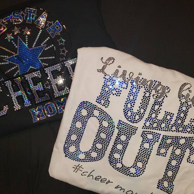 Custom Bling Iron on Transfer Personalize Decal Hot Fix - Etsy