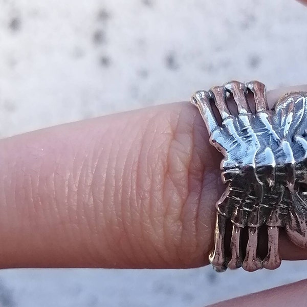 Original Facehugger Scifi Ring Guaranteed Sterling Silver 925 Alien ...