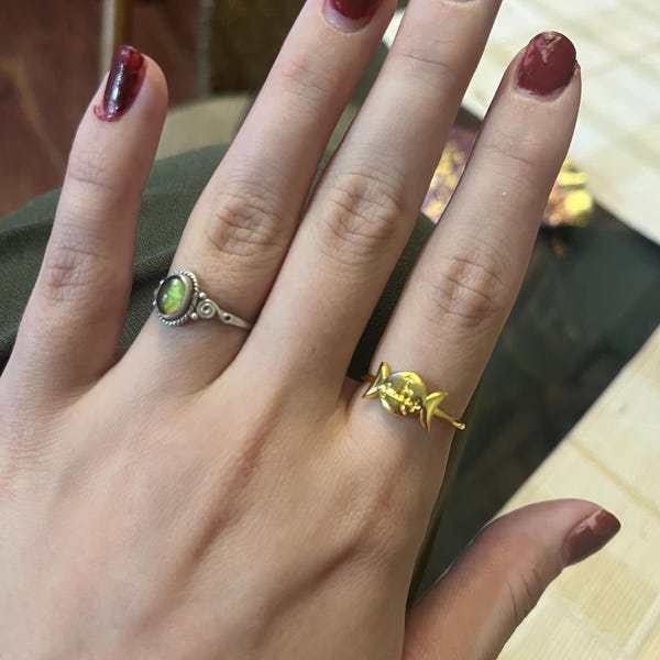 925 Silver Sigil of Lilith Ring,seal Sigil of Lilith Jewelry,mythology ...