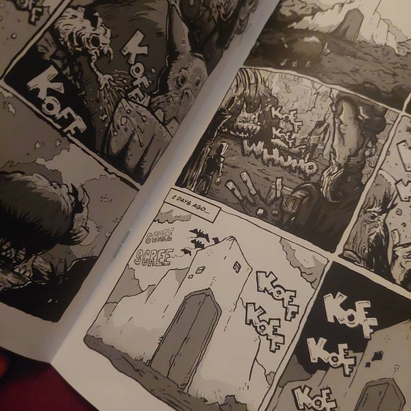 Knock Knock Horror Zine- Inferno Edition. Horror Comic, Art Zine ...