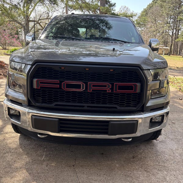 2015-2020 Ford F-150 Paramount Raptor Style Aftermarket Grille Letter ...