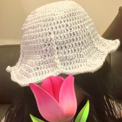 CROCHET PATTERN Crochet Tulip Hat Flower Design - Etsy