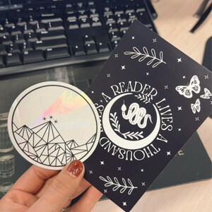 Obsessed With Fictional Worlds Sticker Bookish Sticker Book - Etsy