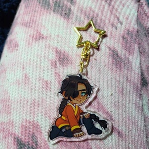 Custom Shaker Acrylic Charms Keychain Personalized Acrylic Keychain ...