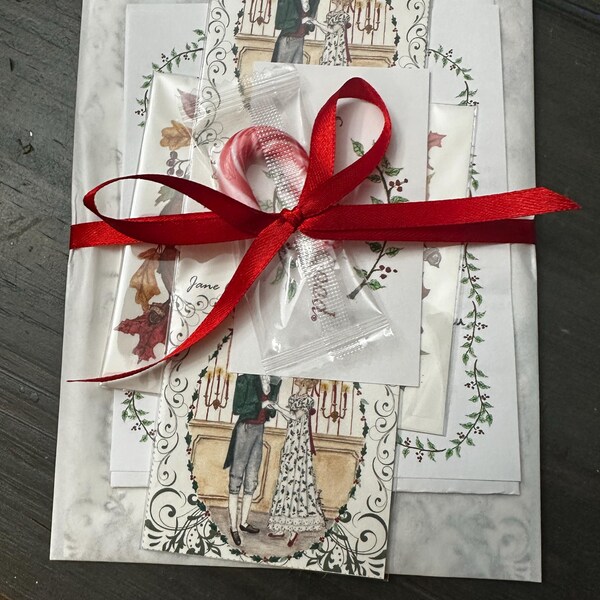 Pemberley Christmas Bookmarks, Pride and Prejudice Book Mark, Jane ...