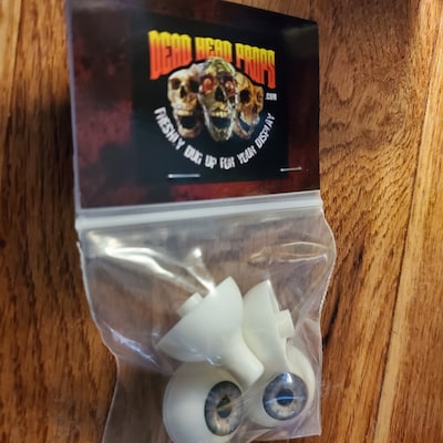 Pair of Life Size Realistic Human Acrylic Eyes for Halloween - Etsy