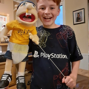 The Baby Jeffy Puppet | Etsy