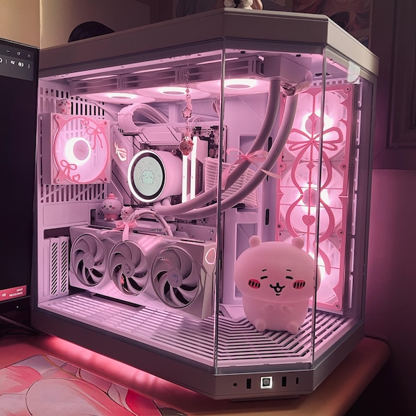 Lovely Ribbon Fan Grills | 3d Printed Pc Decor | (360/280/240 Mm) - Etsy