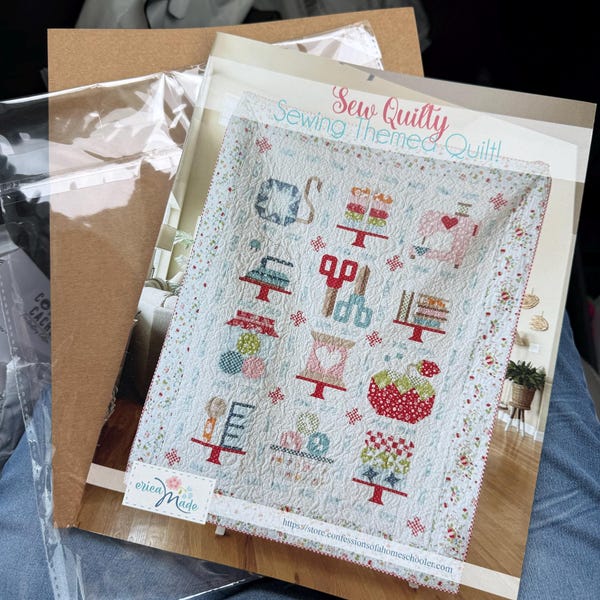 Sew Quilty Quilt Pattern by Erica Made Designs*sewing Machine Quilt ...