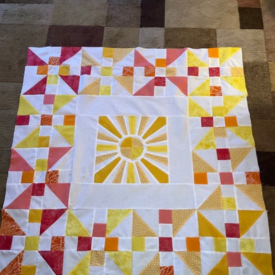 Sunny Days Mini Quilt Pattern PDF Download - Etsy