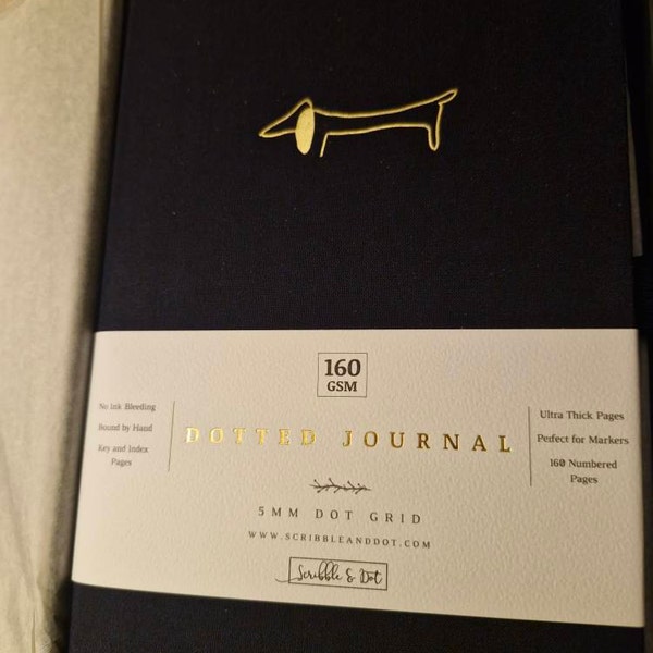 Bullet Journal-dotted Journal - Square Moon - Ultra Thick 160gsm Paper ...