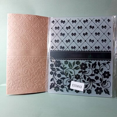 29 Design 2022 Flowers Embossing Folders for Papers Photo Album Making ...