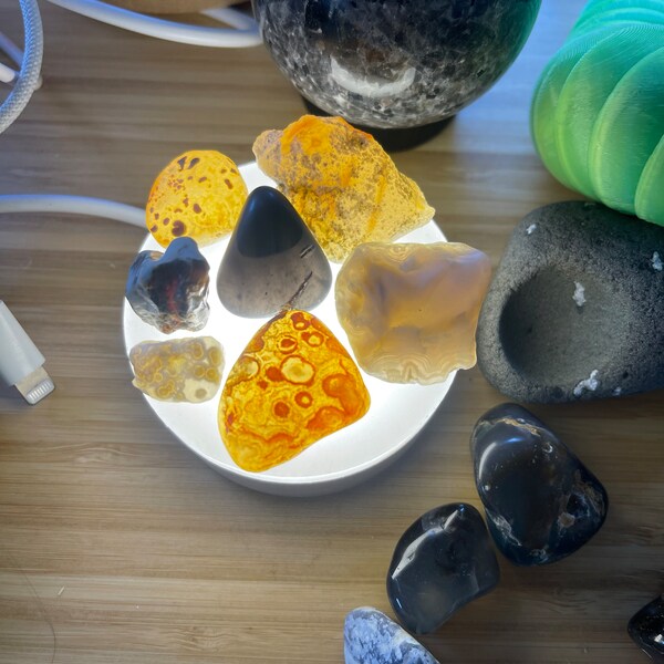 Eight Planets of the Solar System, Crystal Agate / Jade / Quartz ...