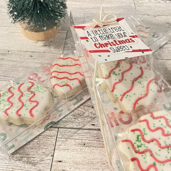 Printable Christmas Cookie Card a Cookie From Santa 3.5x5 Christmas ...