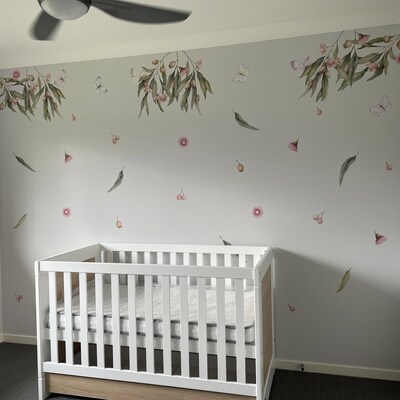 Palm Tree Beige Large Wall Decals Beige Colour Palm Tree Wall Decals - Etsy