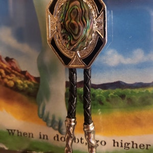 Abalone Bolo Tie Wedding Bolo Tie Custom Bolo Tie - Etsy