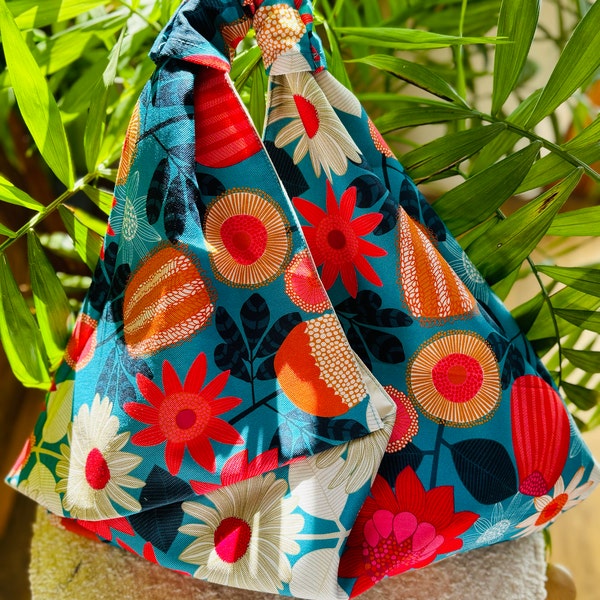 Small Japanese Folded Bag | PDF Sewing Pattern With Tutorial | Instant ...