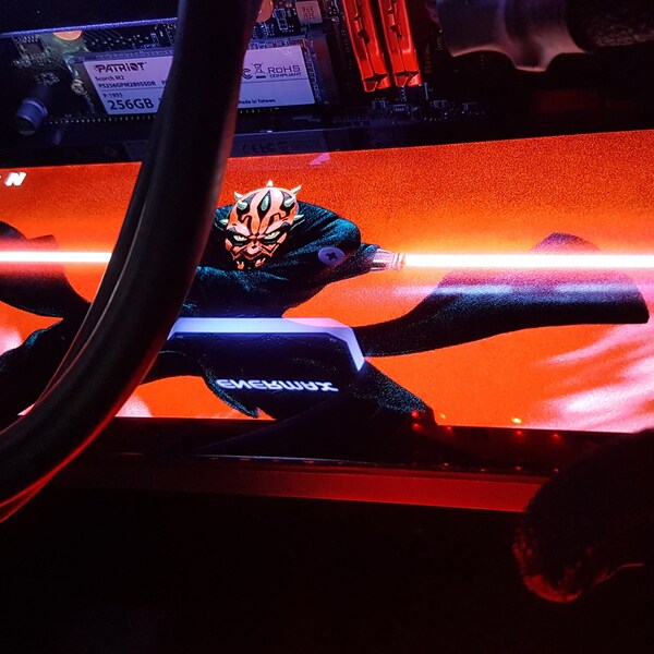 Custom Light RGB GPU Backplate Graphics Card Decoration Board ...