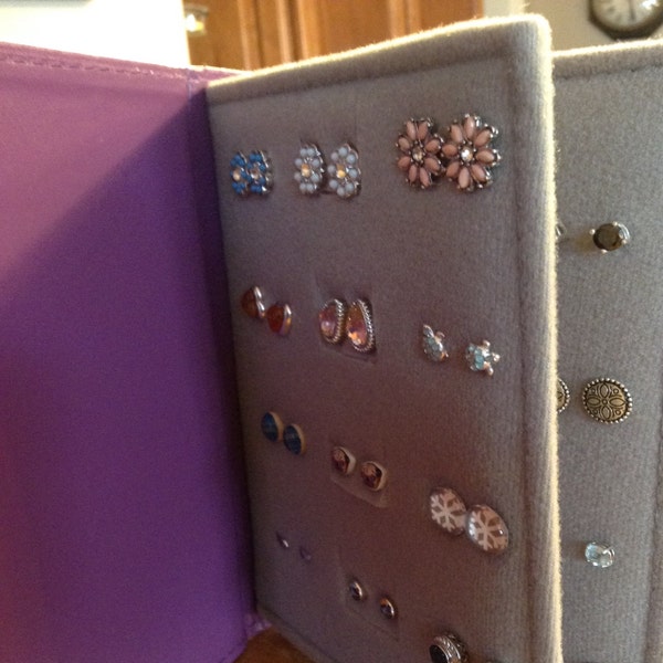 The Little Book of Earrings - Book for Storing Earrings - Earring ...