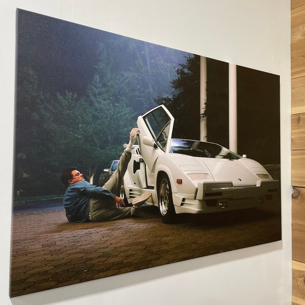 WOLF of WALL STREET Lambo Canvas Wrap - Etsy