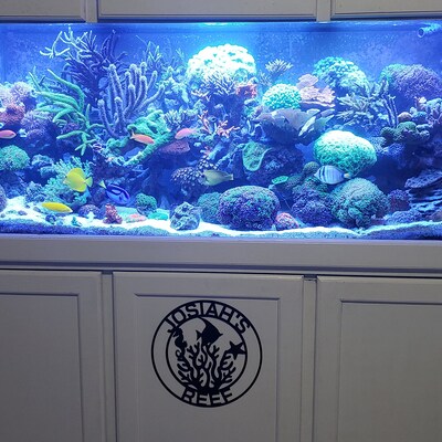 Reef Sign, Coral Reef Sign, Home Aquarium Sign, Aquarium Decor ...