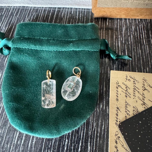 Emerald Green Celestial Ring Box Wedding Ring Box Keepsake Jewelry ...