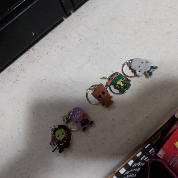 Teenage Mutant Ninja Turtles Keyrings/keychains | Cartoon Cute Emo Kids ...