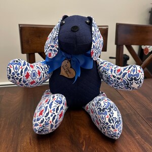 Memory SQUIRREL Handmade Keepsake Animal Made From Love One's Clothing ...