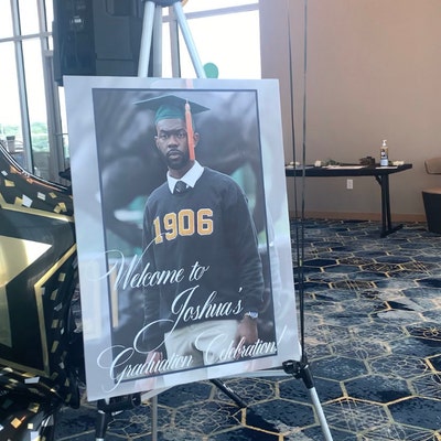 Birthday Photo Welcome Sign, Welcome to the Party Sign, Vintage Dude ...