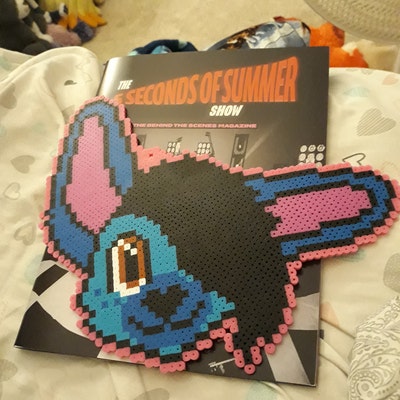 Custom Fursona Perler Badges - Etsy