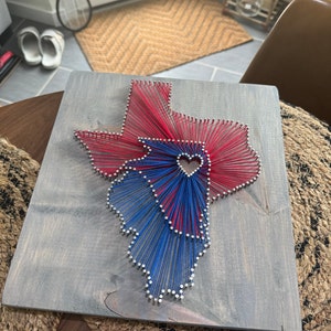 American Flag String Art With Soldier Silhouettes, American String Art ...