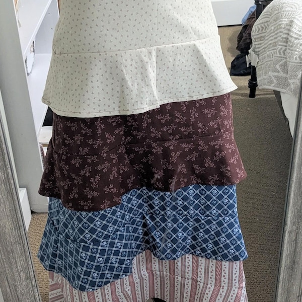 Ruffle Skirt Sewing Pattern | Long Skirt Sewing Pattern | Easy Skirt ...