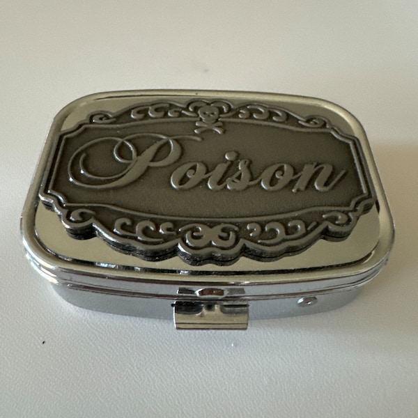 Poison Victorian Pill Box Goth Witchy - Etsy