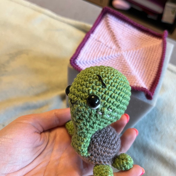 PATTERN: Shell the Baby Sea Turtle - Amigurumi Sea Turtle Pattern ...