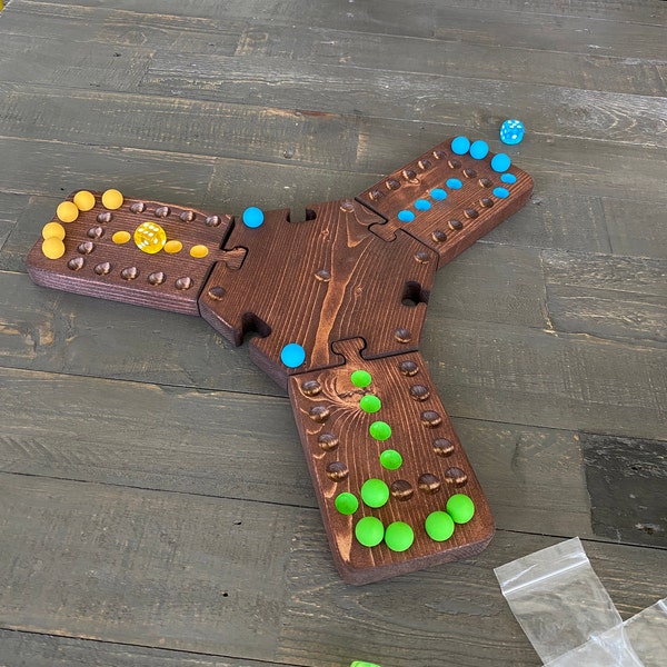 Aggravation Marble Board Game 2 3 4 5 6 Players 17 Inches Across ...