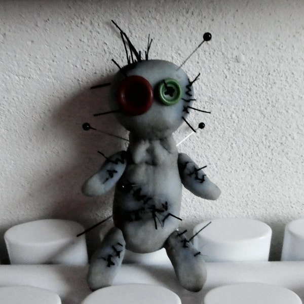 Voodoo Doll Needles Creepy Platinum Silicone Rag Sewing Pin Halloween ...