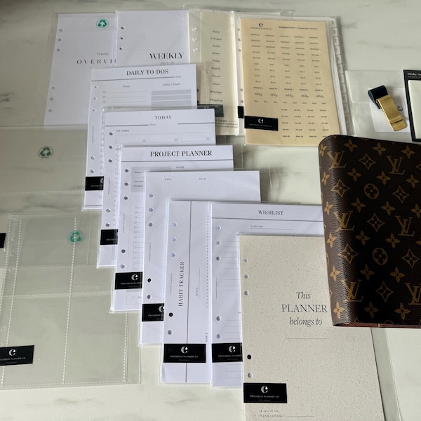 Luxe Planner Dashboard for A5, Personal & Pocket | 'this Planner ...