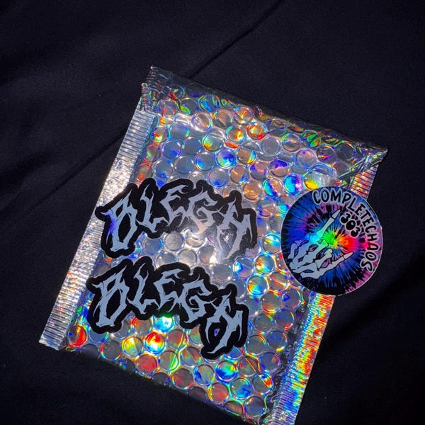 Electric Callboy Holographic Sparkle Vinyl Water Resistant Sticker - Etsy