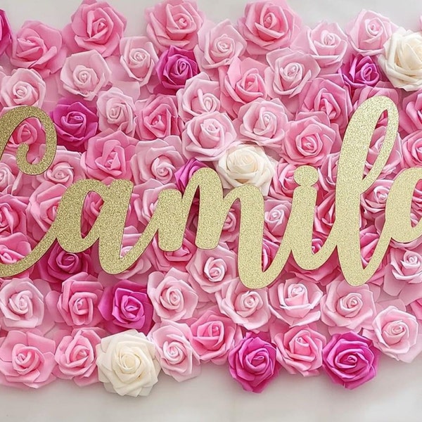 Dorm Room Name Sign, up to 46" Wide, Teen Bedroom Decorations ...