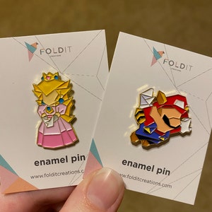 Princess Peach Pin,super Mario Soft Enamel Pin,enamel Pin,super Mario ...