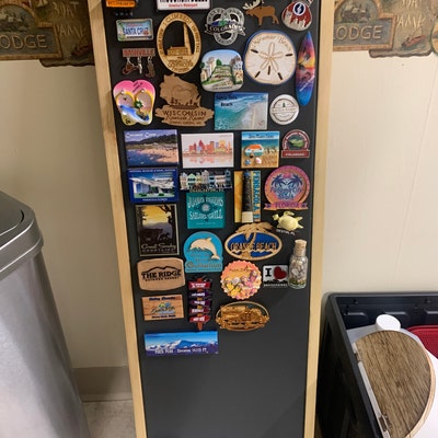 Large Personalized Magnet Board-custom Magnetic Message Board-kids Art ...