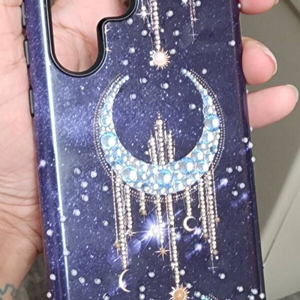Blue Wave! Gorgeous Custom Blinged Out iPhone Case Cover! Handmade ...