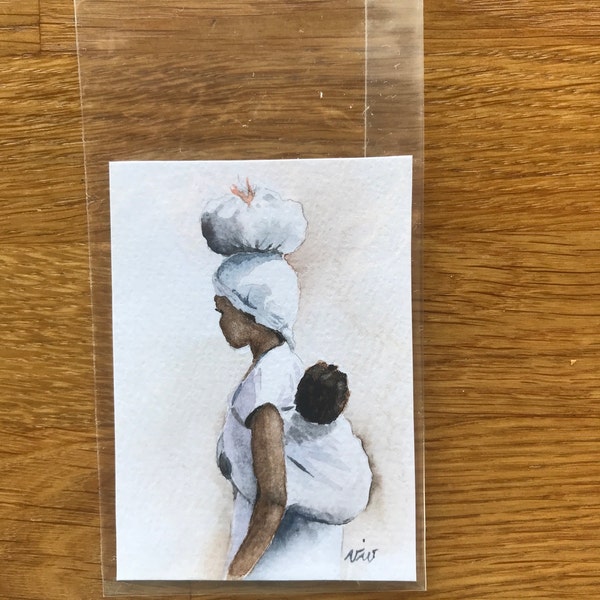 Fieldfare Thrush Watercolor Painting, Original Artwork, 5 X 7 Inch Bird ...