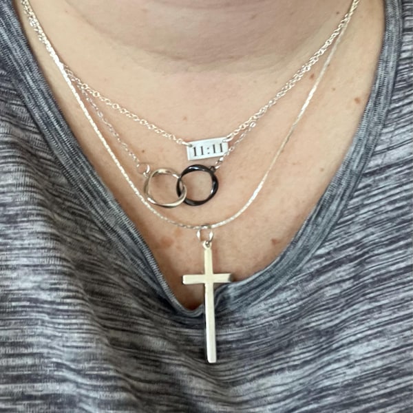 Angel Numbers Bar Necklace, Lucky Numbers Necklace Makes the Perfect ...