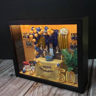 Personalized Photo Frame With Calendar and Message - Etsy