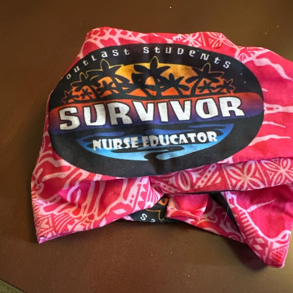 Custom Survivor TV Show Floral Style Headband, Team Headwear Family ...